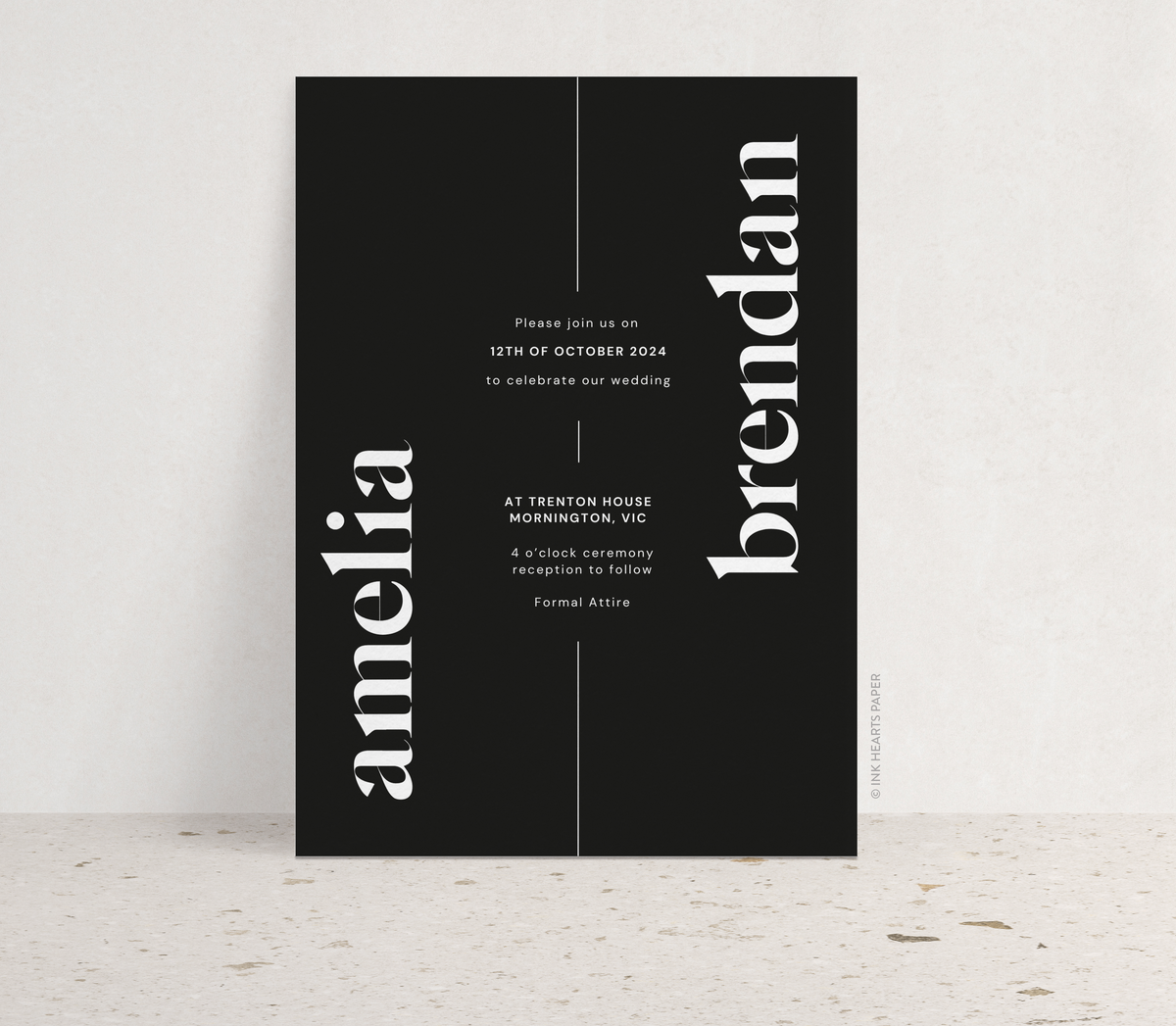 VOGUE - Digital Invitation (Template) – Ink Hearts Paper