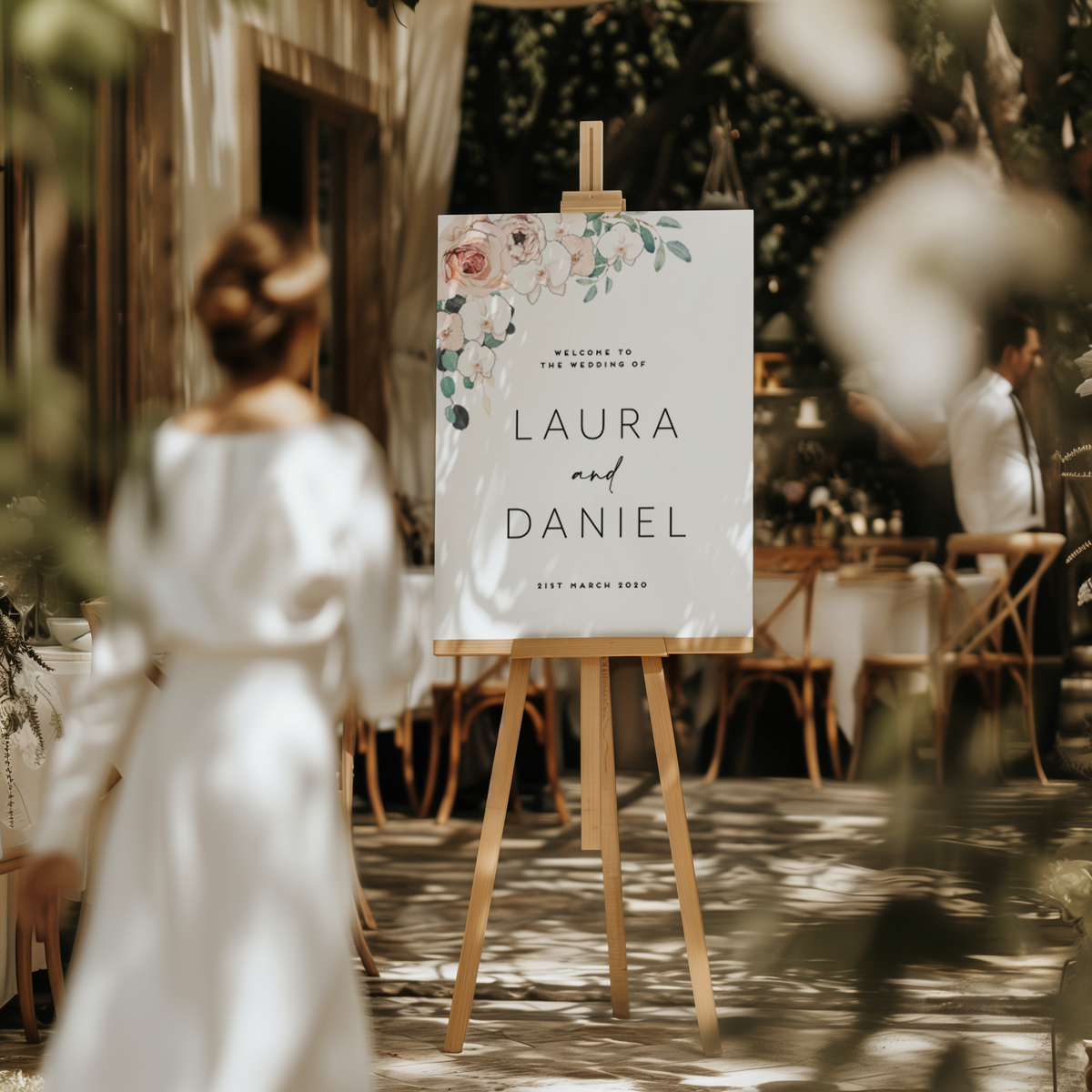 LAURA - Welcome Sign – Ink Hearts Paper