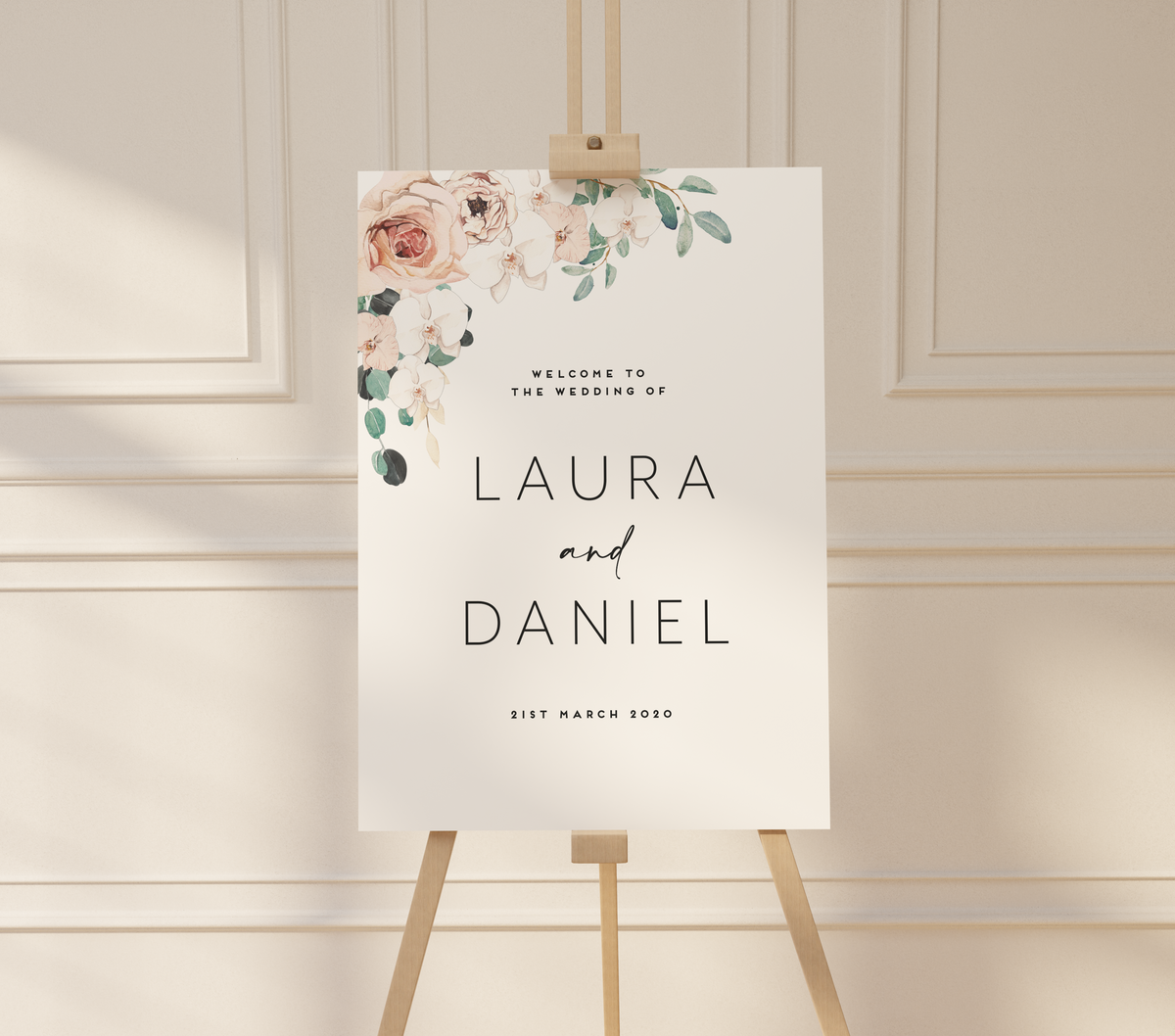 LAURA - Welcome Sign – Ink Hearts Paper
