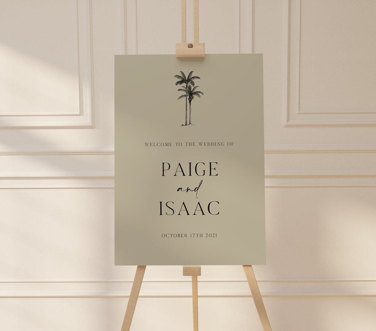 PAIGE - Welcome Sign – Ink Hearts Paper