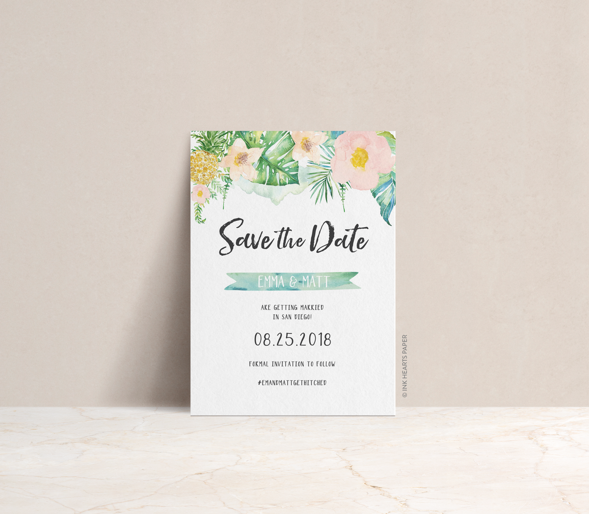 EMMA - Save The Date – Ink Hearts Paper