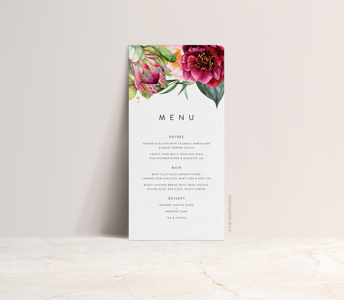 MADDISON - Menu – Ink Hearts Paper